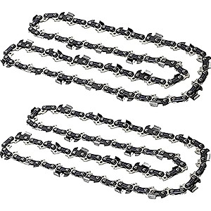 Abroman 2 Pack 8 inch Chainsaw Chain 3/8" LP Pitch - .043" Gauge - 34 Drive Links Replacement Chain for Black & Decker LPP120, LPP120B Poulan Remington Ryobi RY43160 WORX WG310 Pole Saw