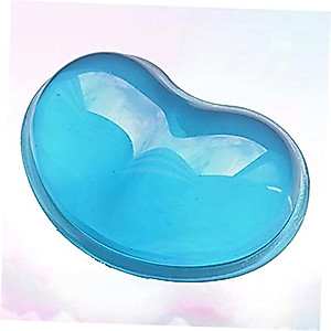 Ciieeo 2pcs Gel Wrist Rest Wrist Cushion Heart Shaped Wrist Rest Office mat Computer mat Wrist Rest pad Cool Hand Pillow Laptop Wrist Rest Keyboard Wrist Support Non-Slip Wrist Pillow 3D