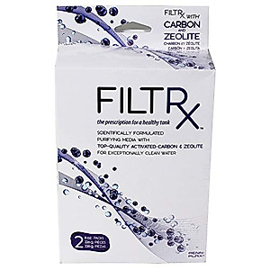 Penn-Plax Filtrx Purifying Media for Canister Filters – Compatible with Cascade, Marlin, and Other Aquarium Filter Systems with Trays – Activated Carbon & Zeolite (CFSCB3)
