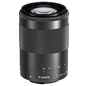 Canon EOS M50 Mark II Mirrorless Digital Camera with 15-45mm f/3.5-6.3 IS STM Lens +55-200mm f/4.5-6.3 IS STM Lens + 420-800mm Super Telephoto Lens + 64GB Memory Card, Professional Photo Bundle (44pc)