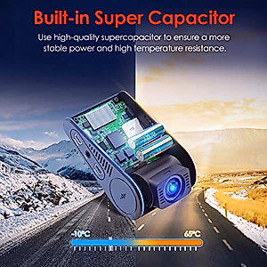 【Bundle: VIOFO A129Pro Duo with GPS + CPL + Hardwire Cable】 VIOFO A129 Pro Duo 4K Dual Dash Cam 3840 x 2160P Ultra HD 4K Front and 1080P Rear Car WiFi Dash Camera w/GPS, Parking Mode