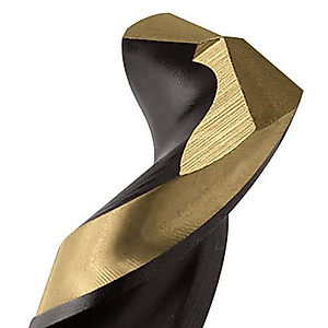 Century Drill & Tool 25230 Charger Parabolic Drill Set, 15 Piece, Made in The USA