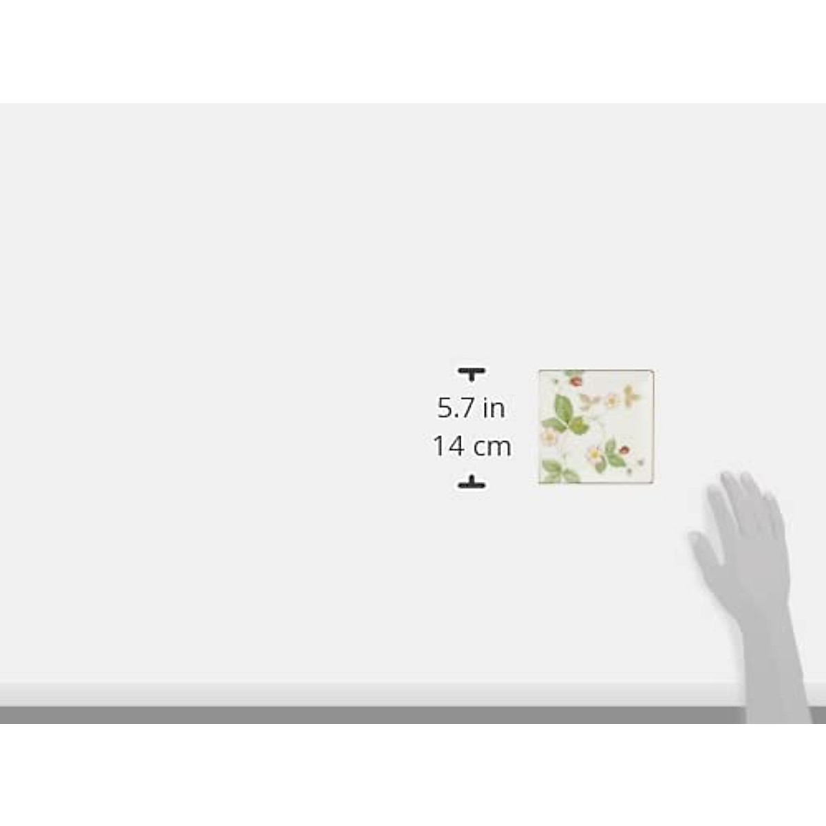 Wedgwood Wild Strawberry Square Tray