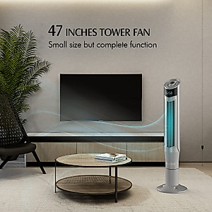 FREE VILLAGE TOWER FAN 5304-SILVER 47＂