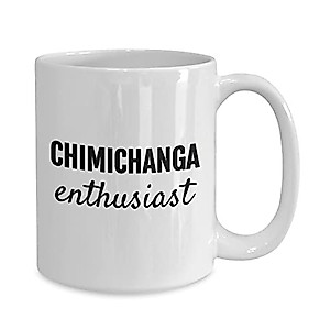 Chimichanga enthusiast fun foodie summertime statement mug