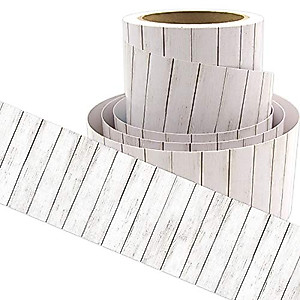 White Wood Bulletin Board Border Straight Border Trim for Classroom Decoration