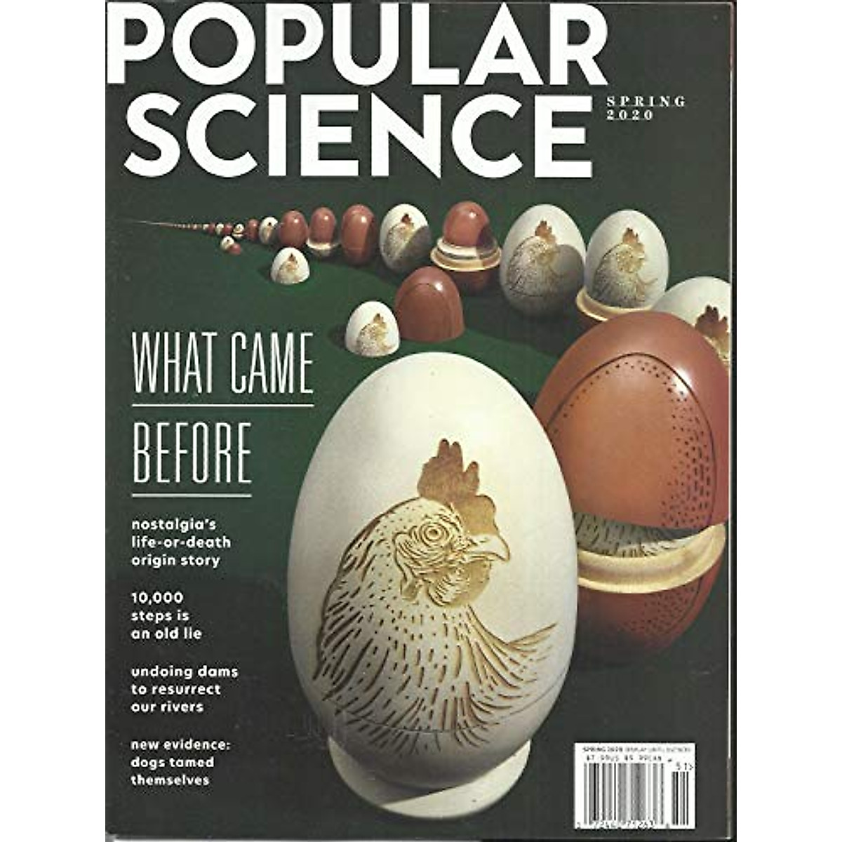 POPULAR SCIENCE MAGAZINE, WHAT GAME BEFORE SPRING, 2020