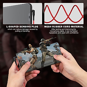 BlueFire 3.5 MM Gaming Headphone Wired Gaming Earphone Noise Cancelling Stereo Bass E-Sport Earphone with Adjustable Mic for PS4, Xbox One, Laptop, Cellphone, PC (Red)