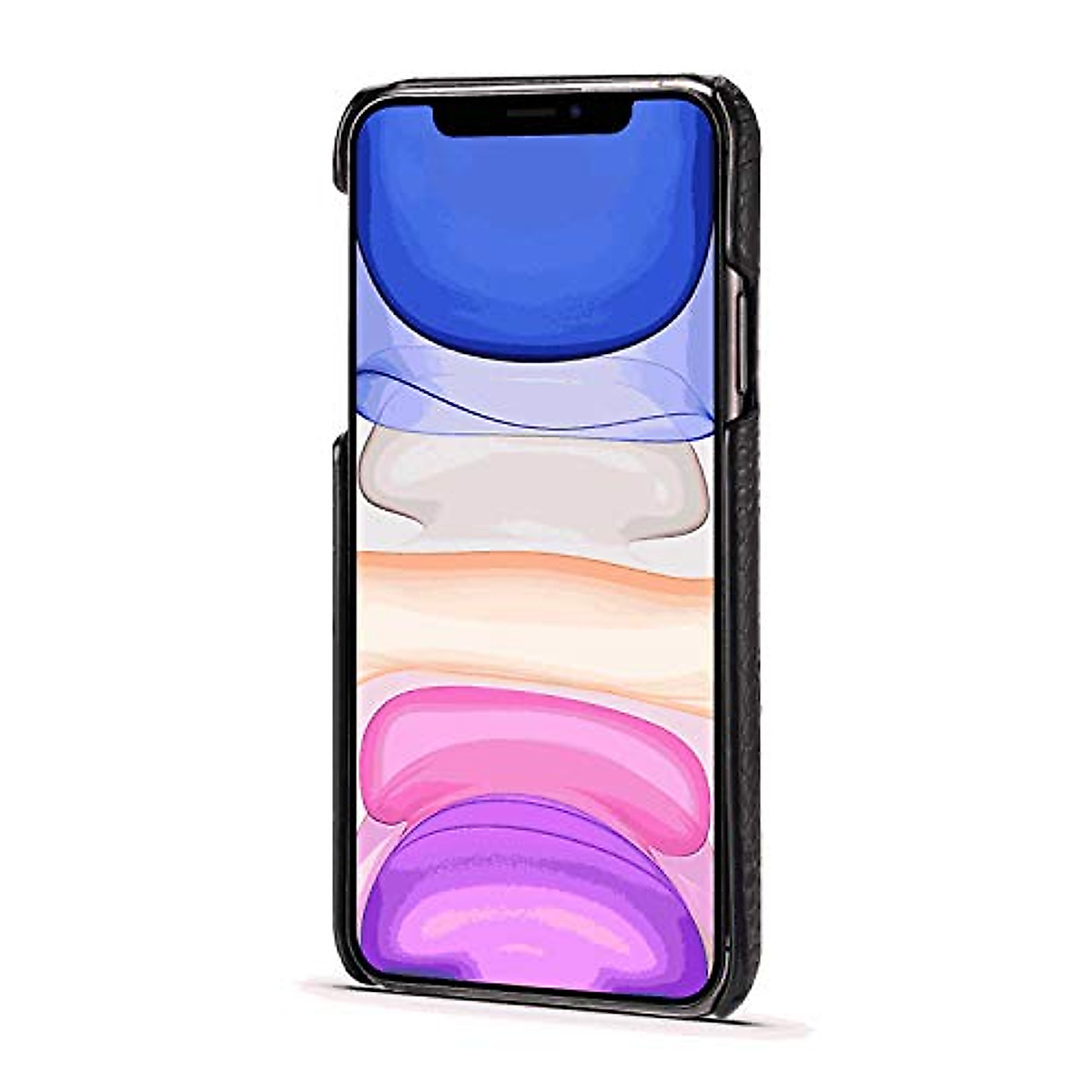 OOALUCK Leather Cover Compatible with Samsung Galaxy S20 Plus, Kickstand Premium Card Holders Black Wallet Case for Samsung Galaxy S20 Plus