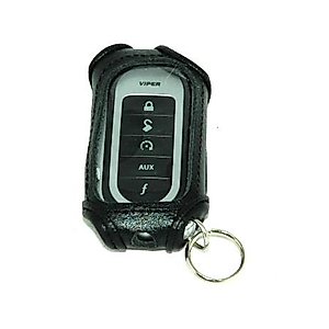 Black Leather Remote Case for Viper 7251V 7152V 7652V 7341V Remotes