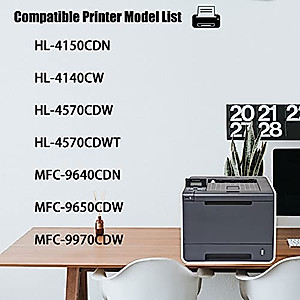 [Black] 1 Pack TN-310 TN310BK Compatible Toner Cartridge Replacement for Brother MFC-9640CDN 9650CDW 9970CDW Printer Ink Cartridge.