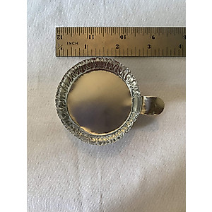 Weighing Boats,W-B57-AL-100, Aluminum, 57mm, Medium, with Handle, Pack of 100