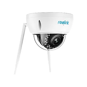 REOLINK RLC-542WA - 5MP HD Outdoor Camera for Home Security, Dual Band WiFi Security Camera with Person/Vehicle Detection, IK10 Vandal Proof, 5X Optical Zoom, 2.4/5 GHz WiFi, Time Lapse, Non-PT