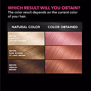 Garnier Hair Color Olia Ammonia-Free Brilliant Color Oil-Rich Permanent Hair Dye, 7.20 Dark Rose Quartz, 2 Count (Packaging May Vary)