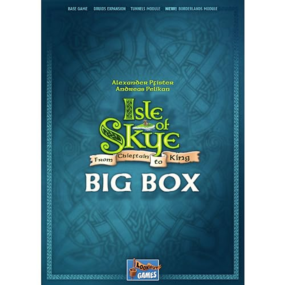 Lookout Games Isle of Skye from Chieftain to King Big Box Board Game | Fast-Paced Tile Placement Strategy Game for Adults and Kids | Ages 8+ | 2-5 Players | Average Playtime 60 Minutes | Made