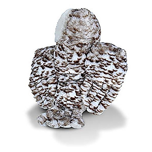 Wild Republic Snowy Owl Plush, Stuffed Animal, Plush Toy, Gifts for Kids, Cuddlekins, 12 Inches