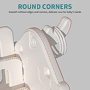 UNICOO - Kids Toy Storage Organizer and Children Bookshelf, with 14 Bins, Pull-Out Drawers Multipurpose Shelf for Toddlers to Organize Toys and Books (Magic Castle – White)