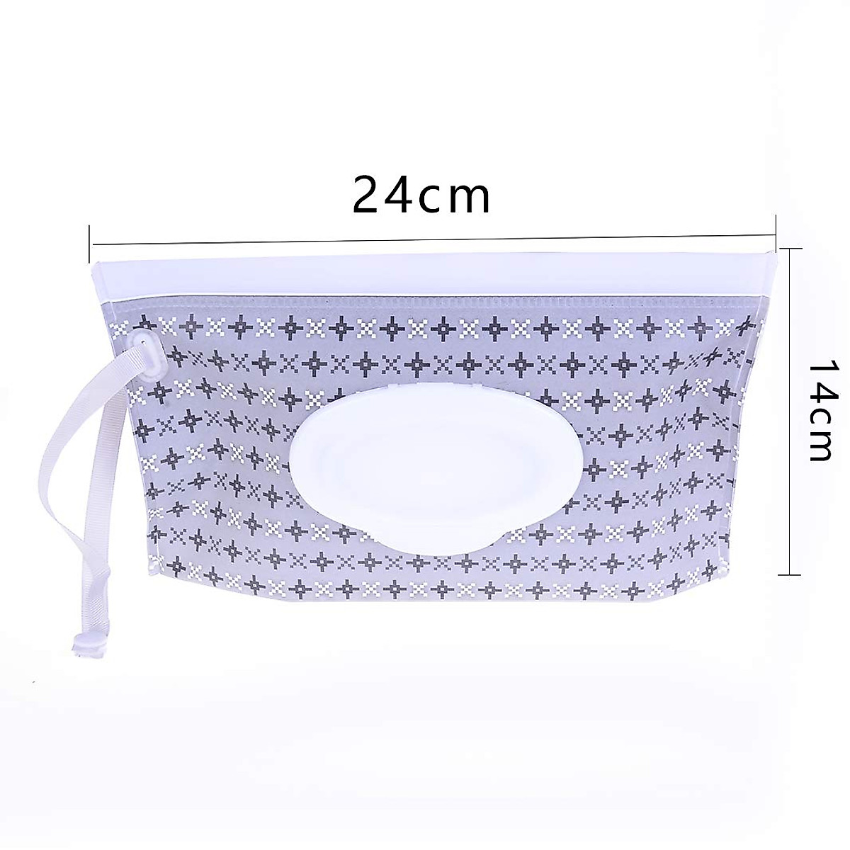 Baby Wet Wipe Pouch Bag Travel Wipes Case Reusable Refillable Wet Wipe Bag Cases Portable Travel Wipes Dispenser Wipe Pouches