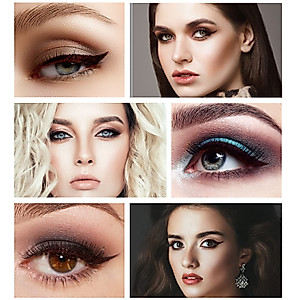 Boobeen Eyeliner Waterproof Gel Eyeliner Smudge-proof Eye Liner Gel Makeup High Pigment Eye Makeup Set Easy to Apply Long-lasting For All Day