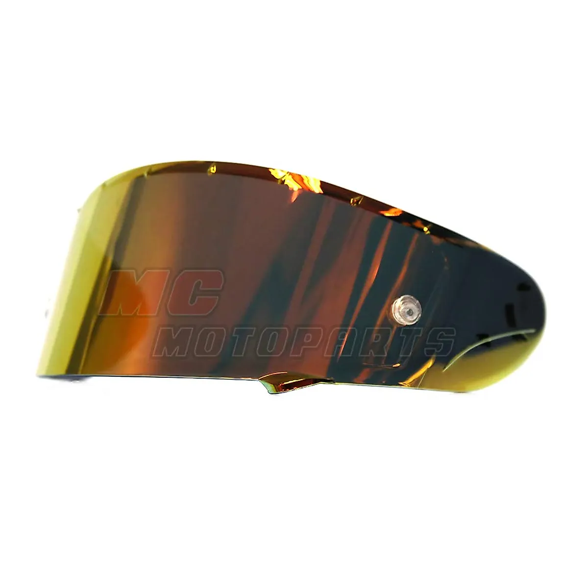 MC MOTOPARTS Helmet Pinlock Pin Visor Shield Chrome Fire Red For CWR-F Shield X14 X-Fourteen Helmet