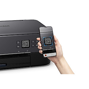 Canon TS5320 All in One Wireless Printer, Scanner, Copier with AirPrint, Black, Amazon Dash Replenishment Ready