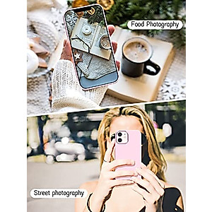 Ownest Compatible for iPhone 12 Case and iPhone 12 Pro Case 6.1 Inch with Silicone Shockproof Protective Slim Phone Case for iPhone 12/12 Pro with [Soft Touch Microfiber Lining]-Light Pink