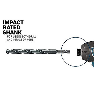 BOSCH BL14 14-Piece Black Oxide Metal Drill Bit Set