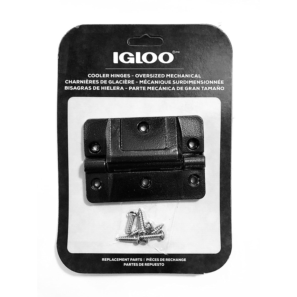 Igloo Cooler Oversized Mechanical Hinge for 150-165 QT Coolers, Black (1 Hinge)