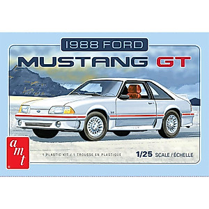 Skill 2 Model Kit 1988 Ford Mustang GT 1/25 Scale Model by AMT
