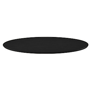 DHP Bentwood Round Dining Table Top, Contemporary Design for your Kitchen, Legs sold separately - Black, Medium