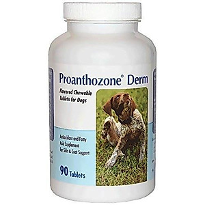 Proanthozone Derm Chewable Tablets for Dogs (90 count)