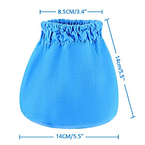 10 Pack VRC2 Cloth Filter Compatible with Vacmaster 1.5 to 3.2 Gallon Wet/Dry Vacuums, Also fit for Armor All AA155 AA256 AA255