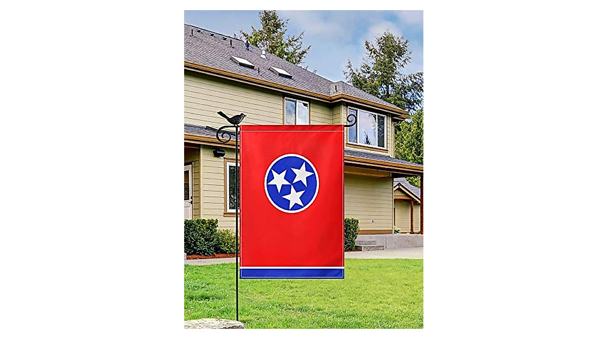 Tennessee State Flag - Double Sided Garden Decor