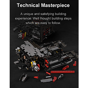 dOMOb Italian Super Car Building Kit – Innovative Stem Toys for 14+ Age Teens & Adults – Realistic Model 1:8 Simulated Build – Original MOC Design – 3236 Pieces or Blocks – for Hobbyist, Collector