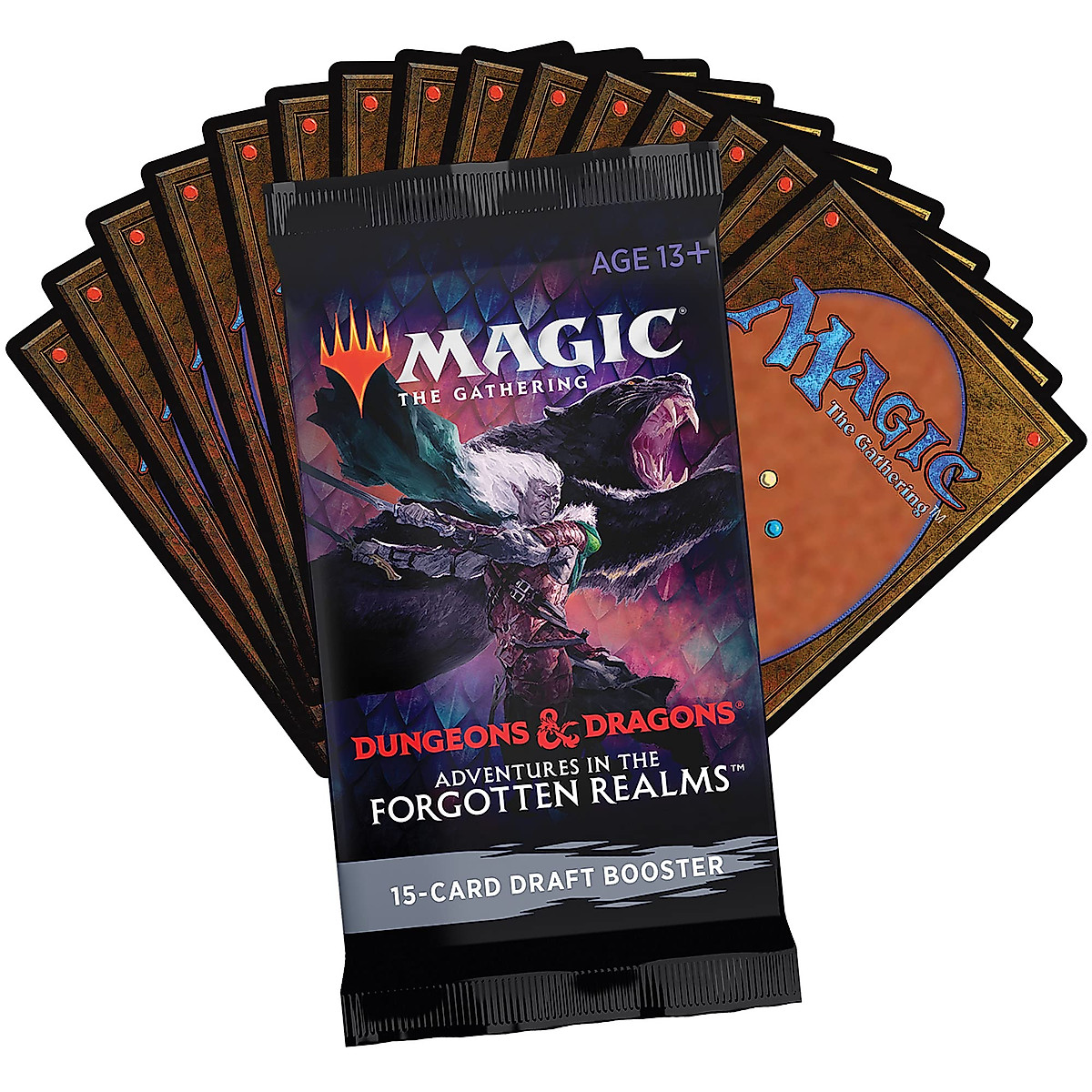 Magic: The Gathering Adventures in the Forgotten Realms Draft Booster Box | 36 Packs (540 Magic Cards)