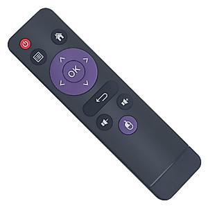 Allimity A95X-F2 Replaced Remote Control fit for Android TV box H96 Max RK3318 H96 Max,H616 Ultra HD Smart IPTV Box,H96 Mini H6 Android 9.0 Smart TV Box,H96 Max Amlogic S905X3 Android 10.0 Set Top Box