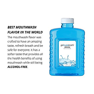 Legacy Mouthwash Case (Original Flavor) – 6 Bottles + Cups – Alcohol-Free Mouthwash