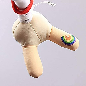 Yevt - Forky Toy Story 4 Big Plush Toy Story Forky with Stickers Set 11 Inches