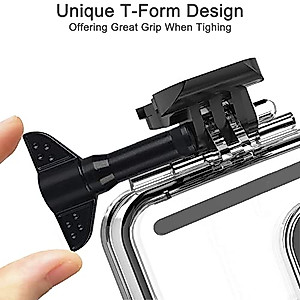 OKFUN Waterproof Housing Case for Go Pro Hero 11 Black/Hero 10 Black/Hero 9 Black,Protective Underwater Dive Case Shell for Go Pro Hero11/Hero10/Hero9 Action Camera,with Mount and Thumbscrew