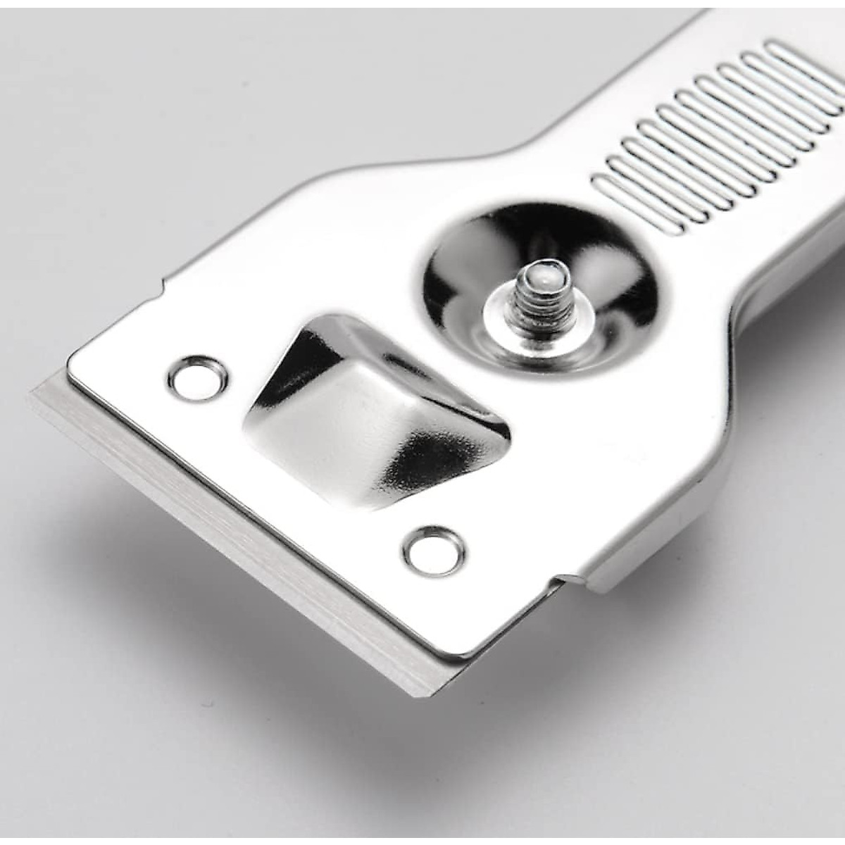 Vellichor Beach Metal Oven Scraper Tool - Clean Your Hob/Glass or Ceramic/Enamel Cooker Stove or worktop Surface | Heavy Duty Kitchen Cleaning Tool | Can Also be Used on Windows or for Paint Removal