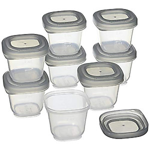 Skip Hop Baby Food Maker & Storage Set, Easy Prep & Store Starter Kit, Grey