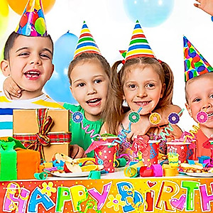 32pieces Kids Drinking Straws Reusable Donut Theme Kids Party Straws for Theme Party Crazy Straw