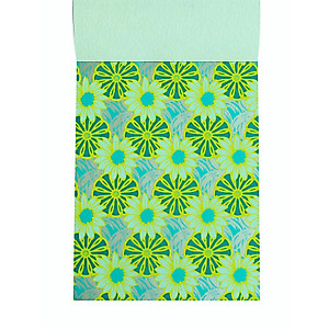 Paperhues Shades of Blue Handmade Scrapbook Paper 8.5 x 11" Pad, 36 Sheets (2 sheets each of 18 styles)