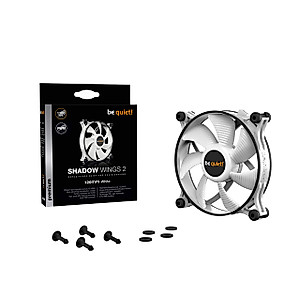 be quiet! Shadow Wings 2 120mm PWM Low Noise Cooling Fan | White | BL089