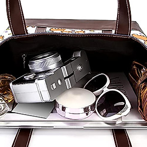 Welsh Corgi Unicorn Star Heart Tote Bags Large Leather canvas Purses and Handbags for Women Top Handle Shoulder Satchel Hobo Bags