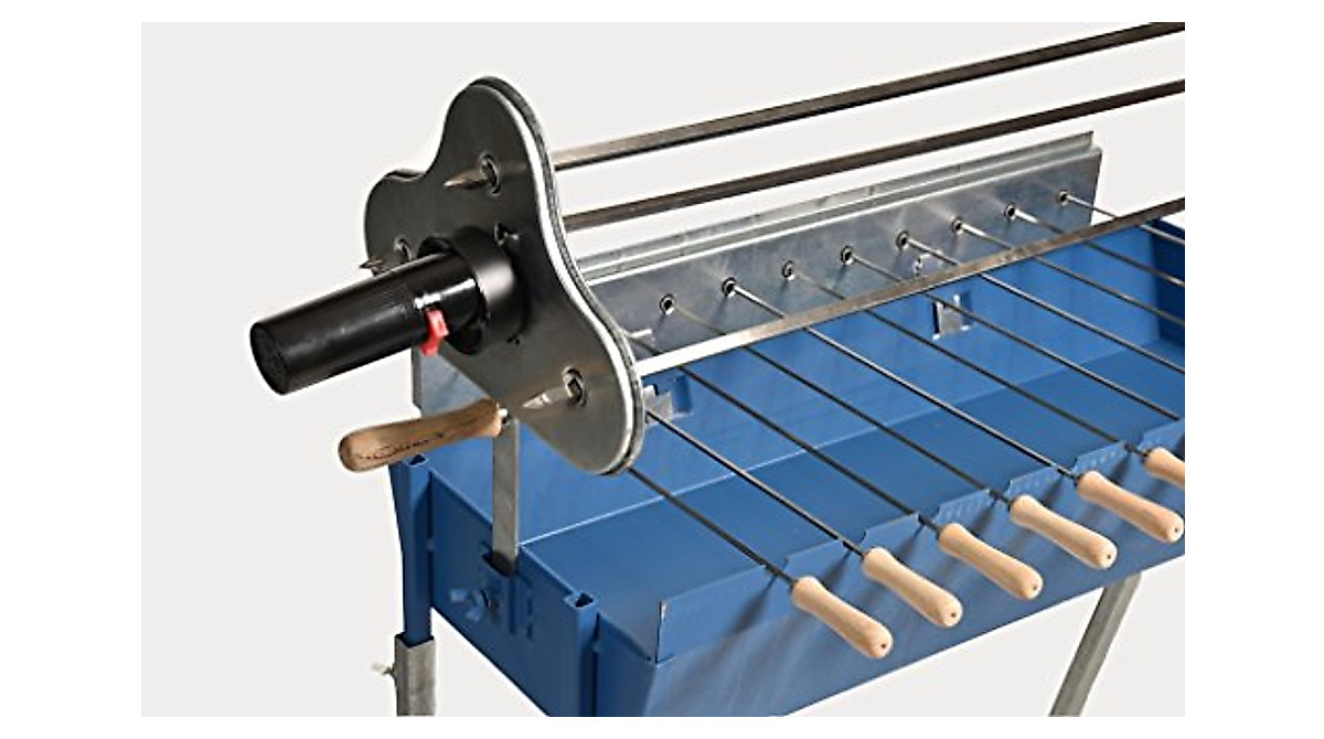 Greek Cypriot Charcoal BBQ Grill with Rotisserie