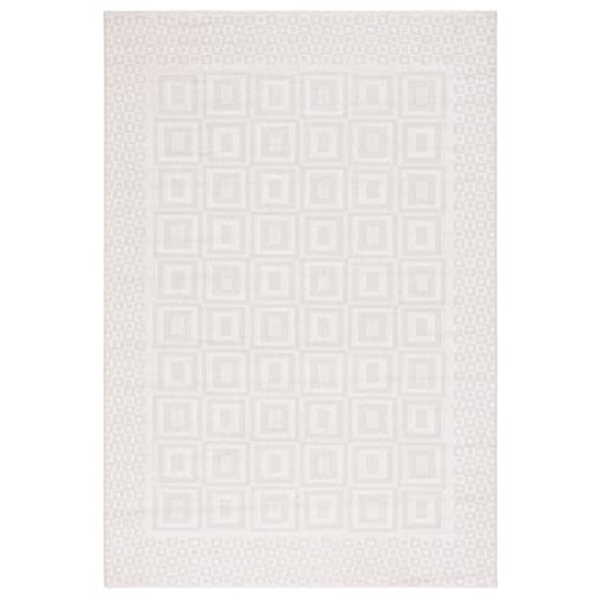 Safavieh Trends Collection 9' x 12' Beige/Ivory TRD106B Modern Contemporary Textured Area Rug