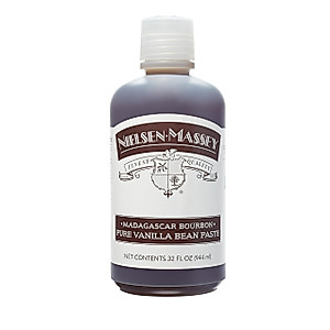 Nielsen-Massey Madagascar Bourbon Pure Vanilla Bean Paste for Baking and Cooking, 32 Ounce Bottle