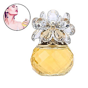 TMISHION Women Perfume, Long Lasting Flower Wood Fragrance Lady Perfume Spray for Women 60 ML (Gold)