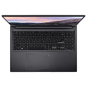 ASUS Vivobook Laptop, 16” WUXGA Display, Intel Core i5-1235U Processors, 16GB RAM, 512GB SSD, Wi-Fi and Bluetooth, Fingerprint Reader, Backlit Keyboard, HDMI, Webcam, Windows 11 Home, Black
